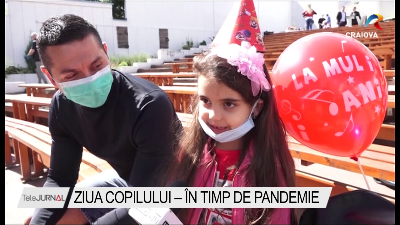 ZIUA COPILULUI – ÎN TIMP DE PANDEMIE - Stiri - TVR Craiova
