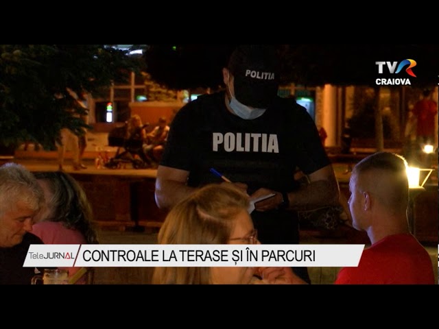CONTROALE LA TERASE ȘI ÎN PARCURI - Stiri - TVR Craiova