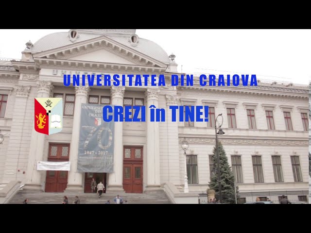 Admitere Universitatea din Craiova - TVR Craiova