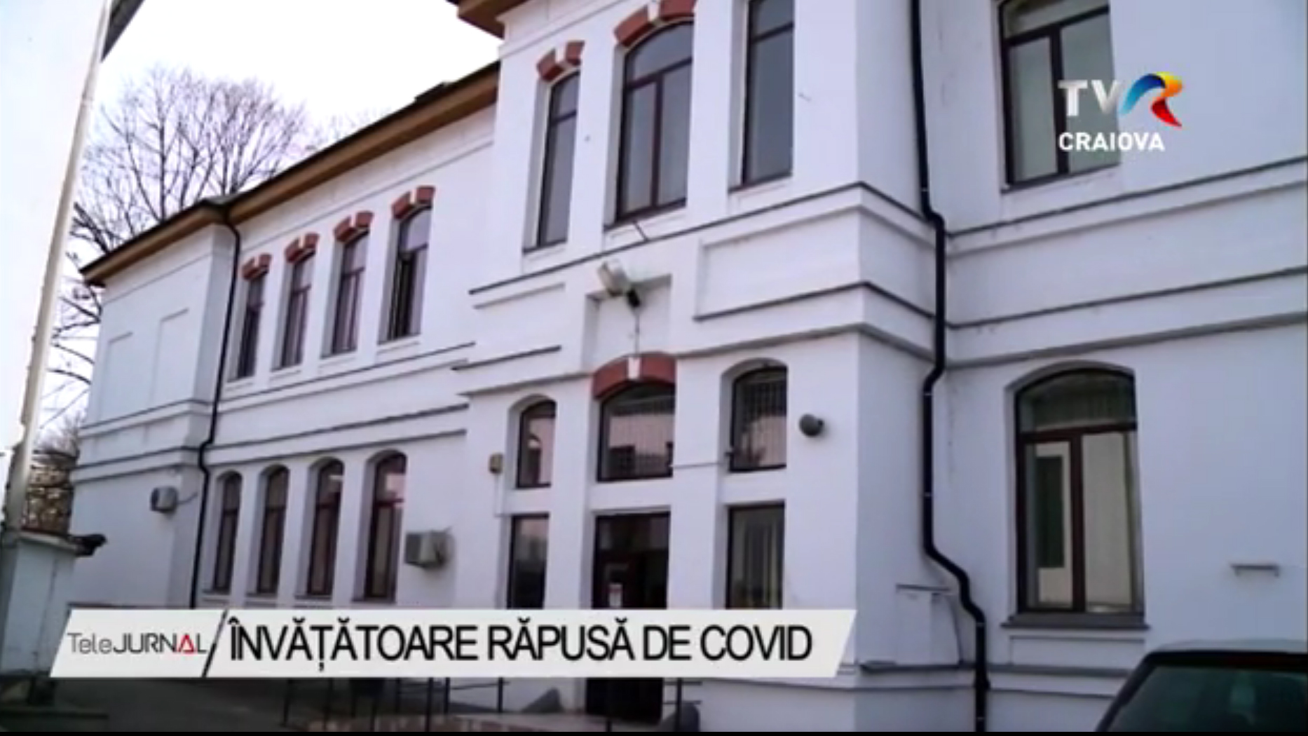 ÎNVĂȚĂTOARE RĂPUSĂ DE COVID - Stiri - TVR Craiova