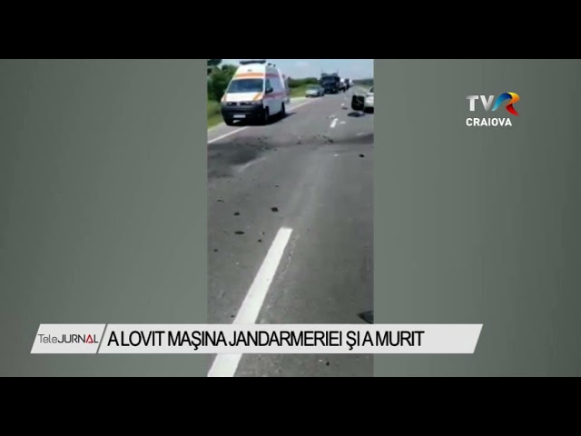 A INTRAT ÎN MAŞINA JANDARMERIEI - Stiri - TVR Craiova