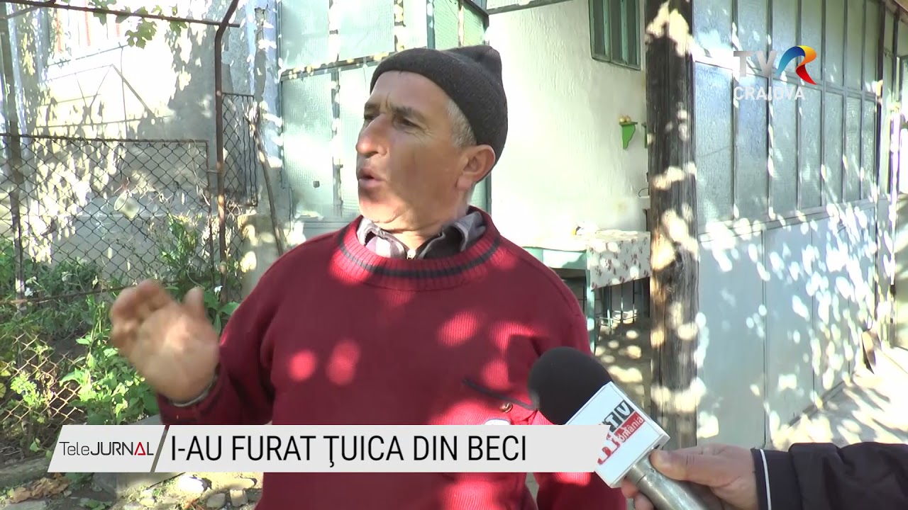 I-AU FURAT ŢUICA DIN BECI - Stiri - TVR Craiova