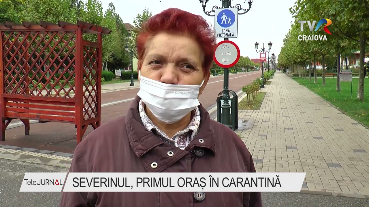 SEVERINUL, PRIMUL ORAȘ ÎN CARANTINĂ - Stiri - TVR Craiova