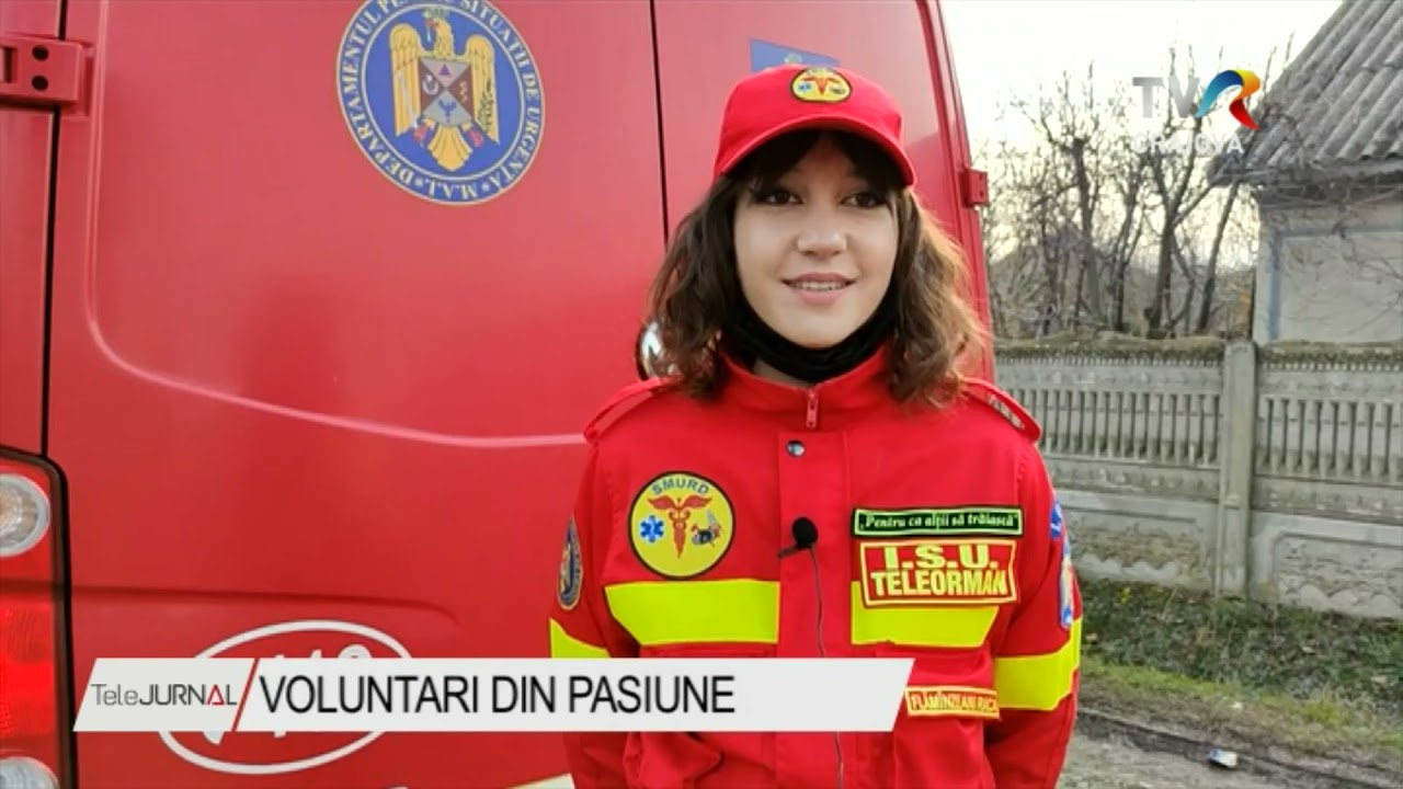 VOLUNTARI DIN PASIUNE - Stiri - TVR Craiova