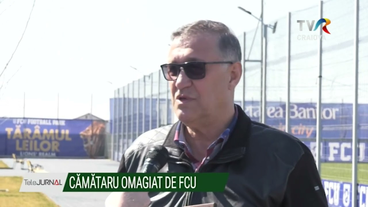 CĂMĂTARU OMAGIAT DE FCU - Stiri - TVR Craiova