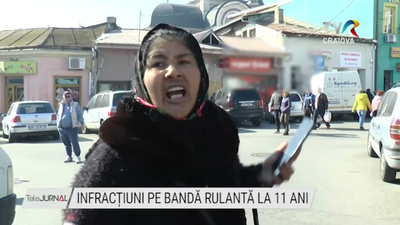 INFRACȚIUNI PE BANDĂ RULANTĂ LA 11 ANI - Stiri - TVR Craiova