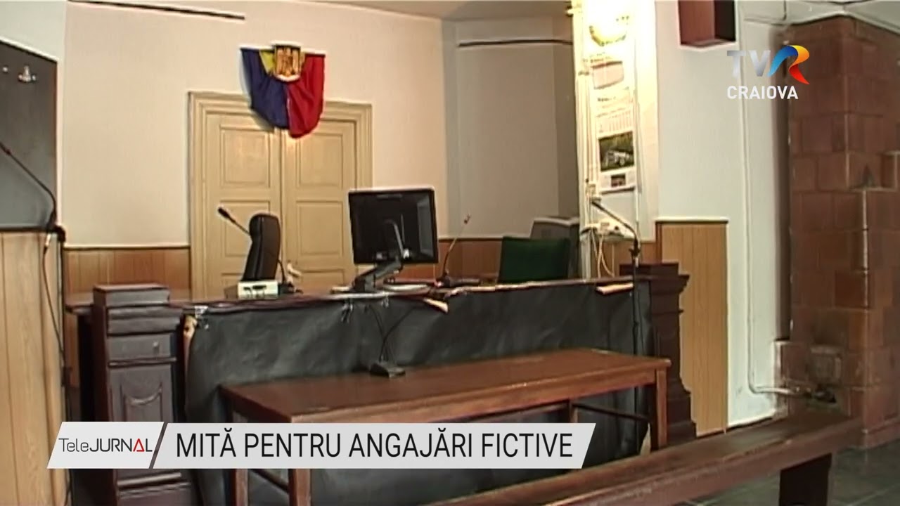 MITĂ PENTRU ANGAJĂRI FICTIVE - Stiri - TVR Craiova