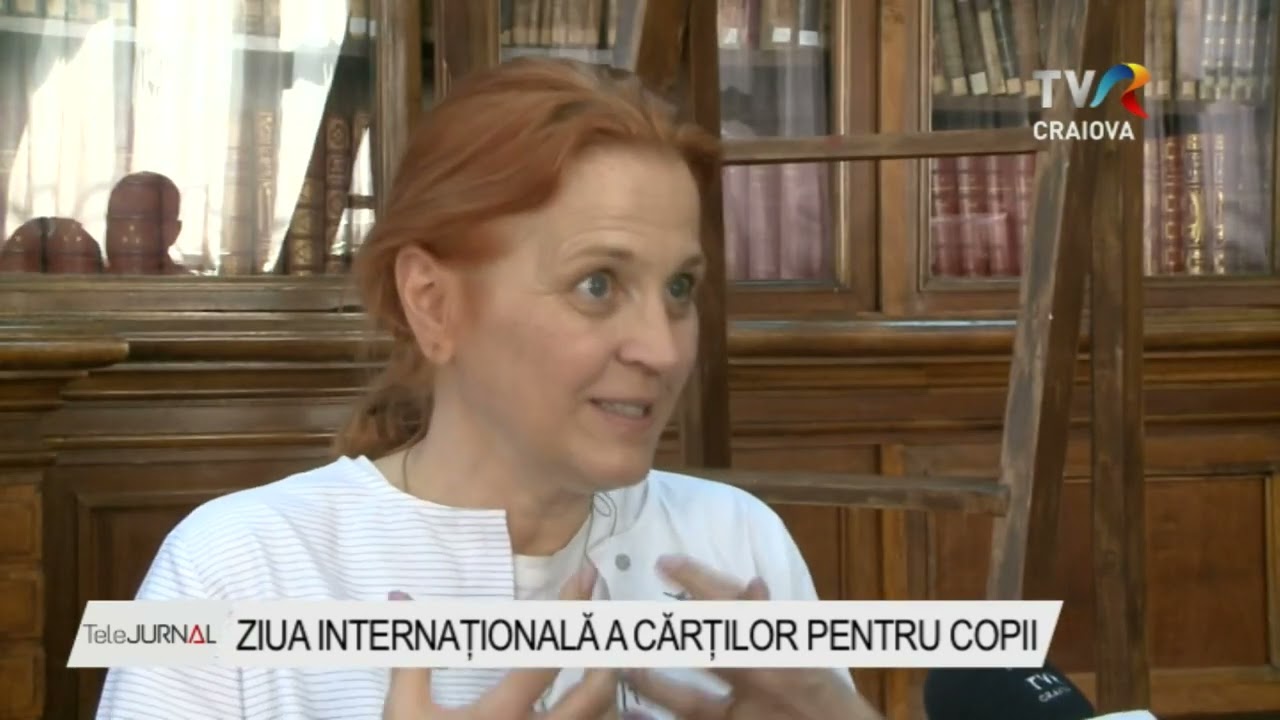 ZIUA INTERNAȚIONALĂ A CĂRȚILOR PENTRU COPII - Stiri - TVR Craiova