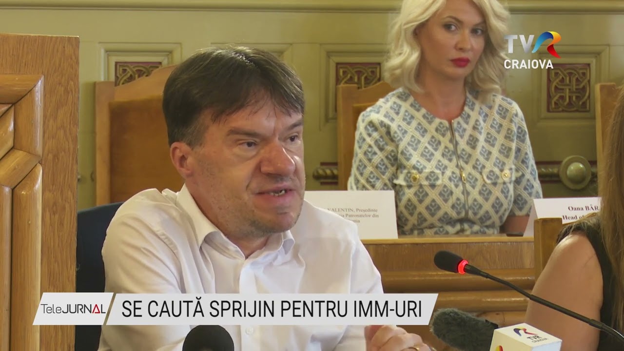 SE CAUTĂ SPRIJIN PENTRU IMM-URI - Stiri - TVR Craiova