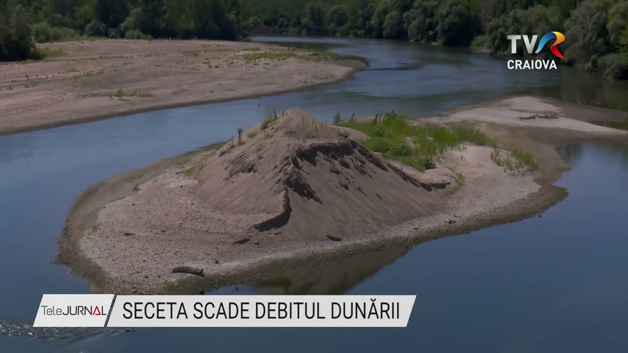 SECETA SCADE DEBITUL DUNĂRII - Stiri - TVR Craiova