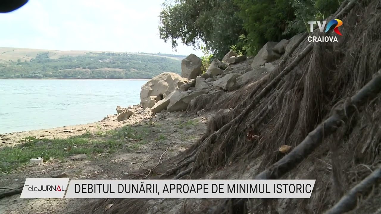 DEBITUL DUNĂRII, APROAPE DE MINIMUL ISTORIC - Stiri - TVR Craiova
