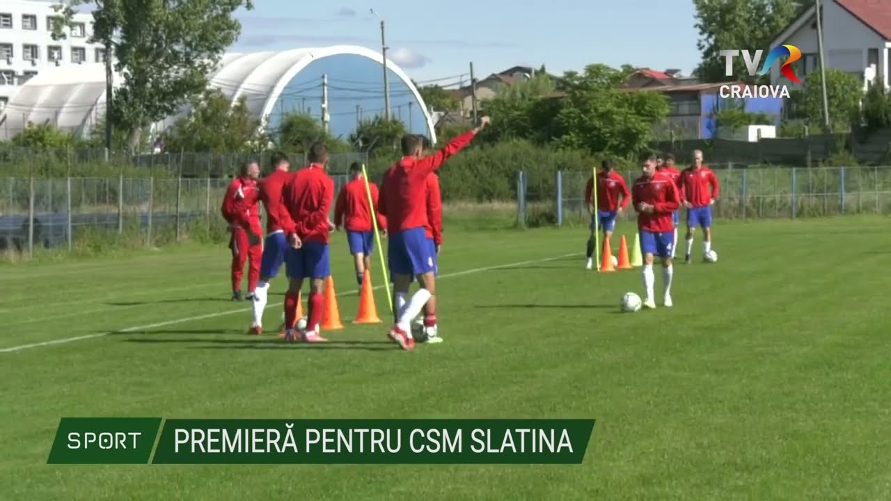 PREMIERĂ PENTRU CSM SLATINA - Stiri - TVR Craiova