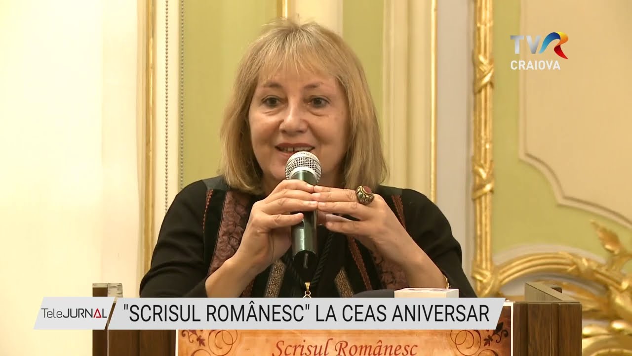 "SCRISUL ROMÂNESC" LA CEAS ANIVERSAR - Stiri - TVR Craiova