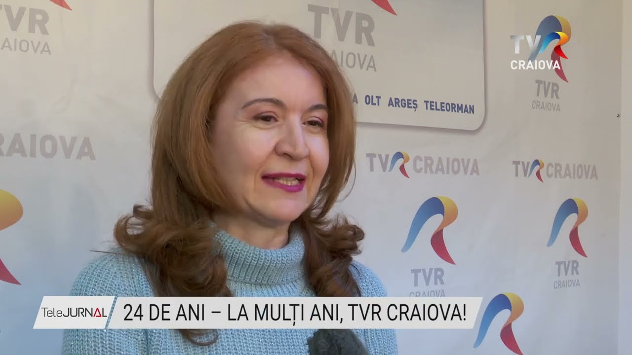 24 DE ANI – LA MULȚI ANI, TVR CRAIOVA! - Stiri - TVR Craiova