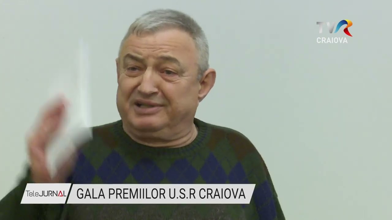 GALA PREMIILOR U.S.R CRAIOVA - Stiri - TVR Craiova