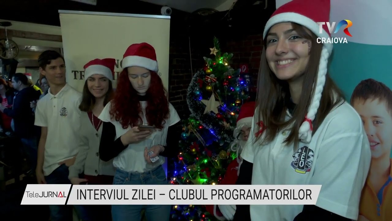 INTERVIUL ZILEI – CLUBUL PROGRAMATORILOR - Stiri - TVR Craiova