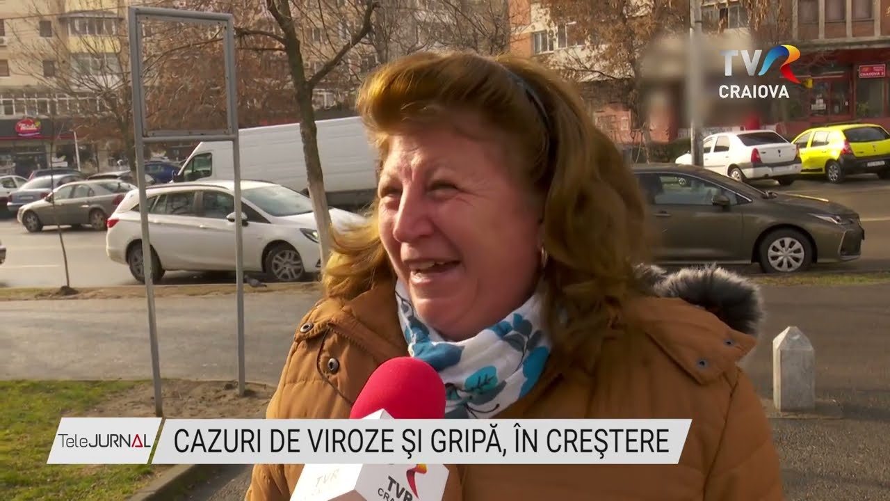 CAZURI DE VIROZE ŞI GRIPĂ, ÎN CREŞTERE - Stiri - TVR Craiova