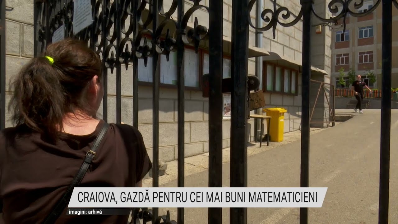 CRAIOVA, GAZDĂ PENTRU CEI MAI BUNI MATEMATICIENI - Stiri - TVR Craiova