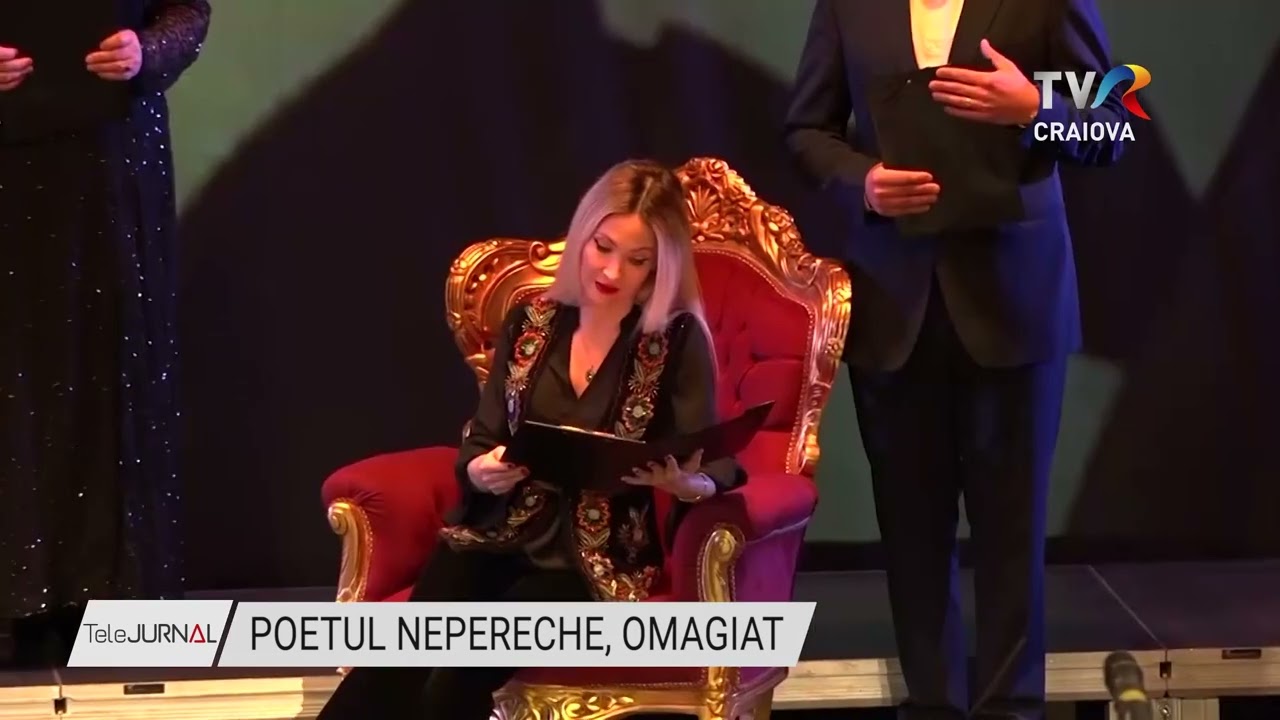POETUL NEPERECHE, OMAGIAT - Stiri - TVR Craiova