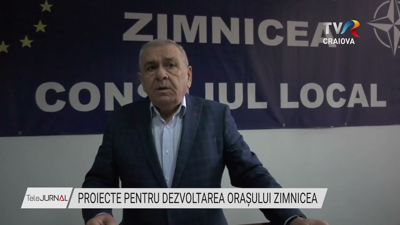 PROIECTE PENTRU DEZVOLTAREA ORAȘULUI ZIMNICEA - Stiri - TVR Craiova