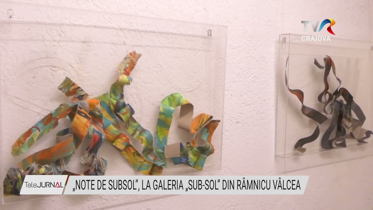 „NOTE DE SUBSOL”, LA GALERIA „SUB-SOL” DIN RÂMNICU VÂLCEA - Stiri - TVR ...