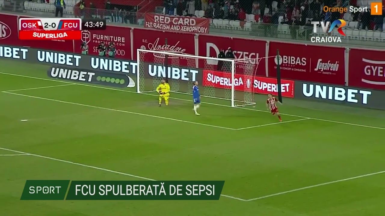 FCU SPULBERATĂ DE SEPSI - Stiri - TVR Craiova