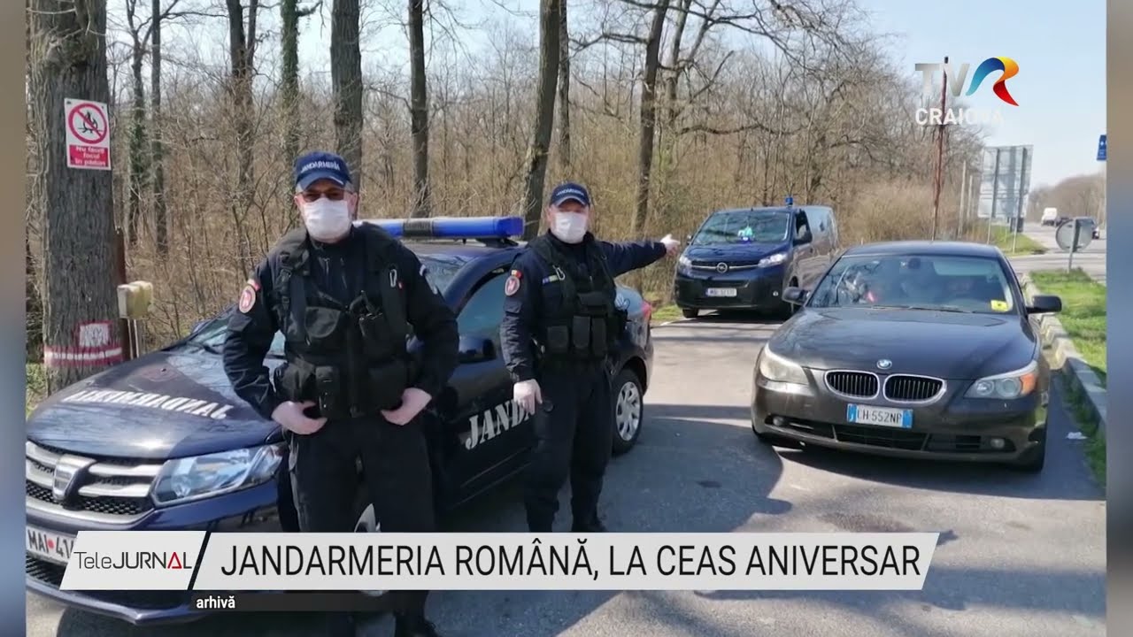 JANDARMERIA ROMÂNĂ, LA CEAS ANIVERSAR - Stiri - TVR Craiova