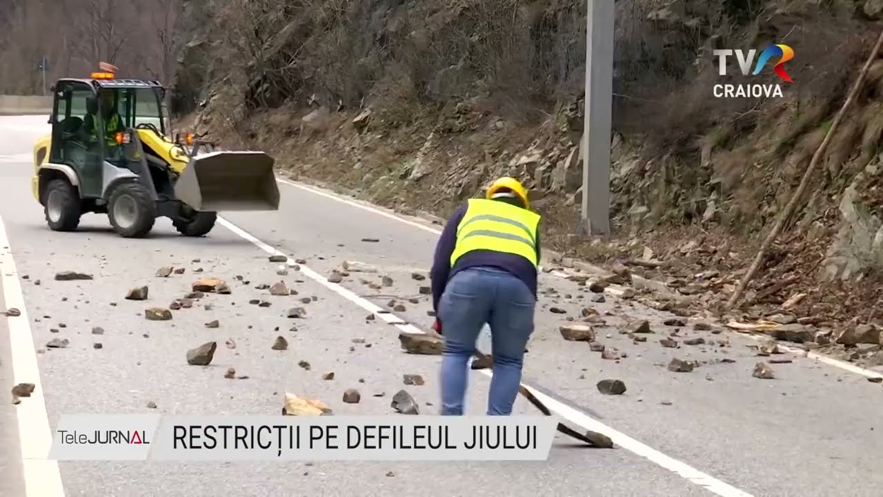 RESTRICȚII PE DEFILEUL JIULUI - Stiri - TVR Craiova