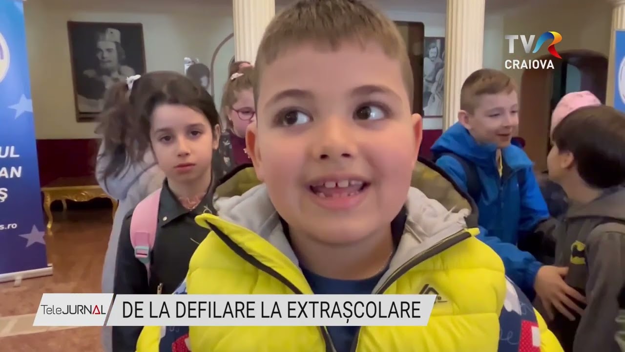 DE LA DEFILARE LA EXTRAȘCOLARE - Stiri - TVR Craiova