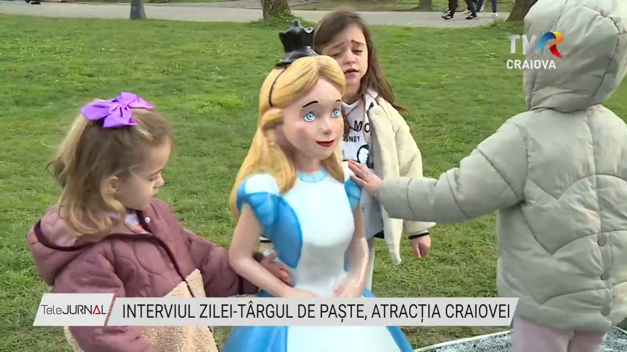 INTERVIUL ZILEI - TÂRGUL DE PAȘTE, ATRACȚIA CRAIOVEI - Stiri - TVR Craiova
