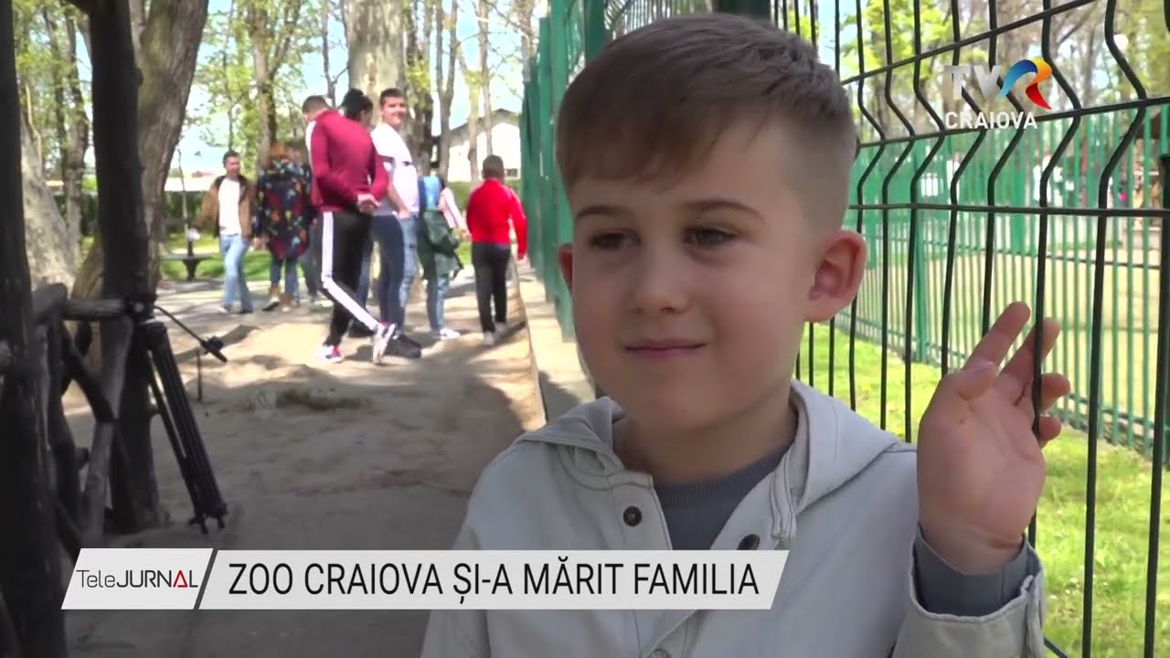 ZOO CRAIOVA ȘI-A MĂRIT FAMILIA - Stiri - TVR Craiova