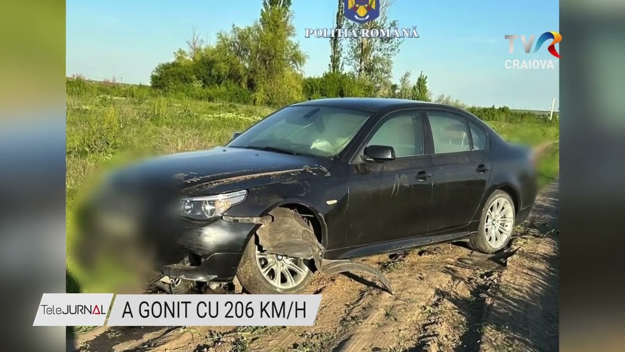 A GONIT CU 206KM/H - Stiri - TVR Craiova