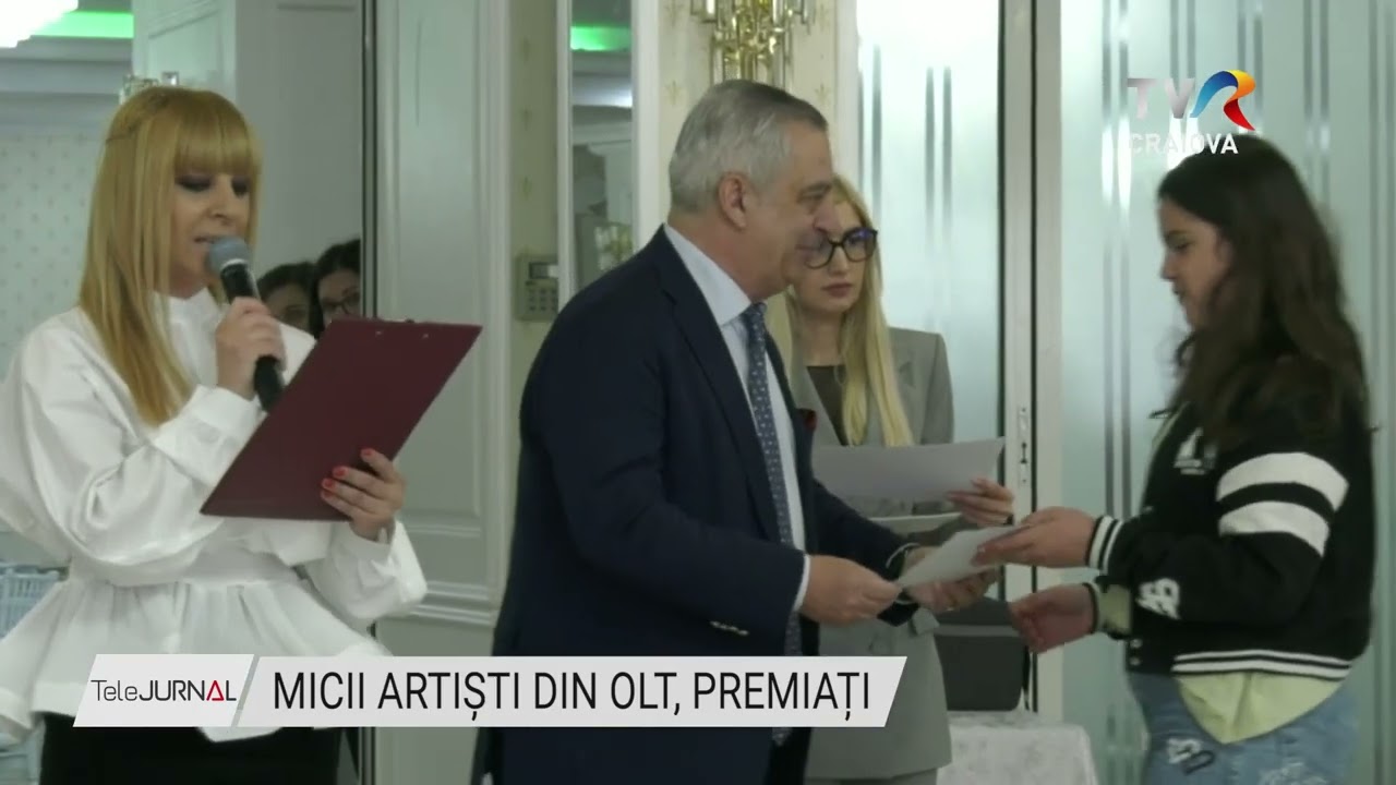 MICII ARTIȘTI DIN OLT, PREMIAȚI - Stiri - TVR Craiova