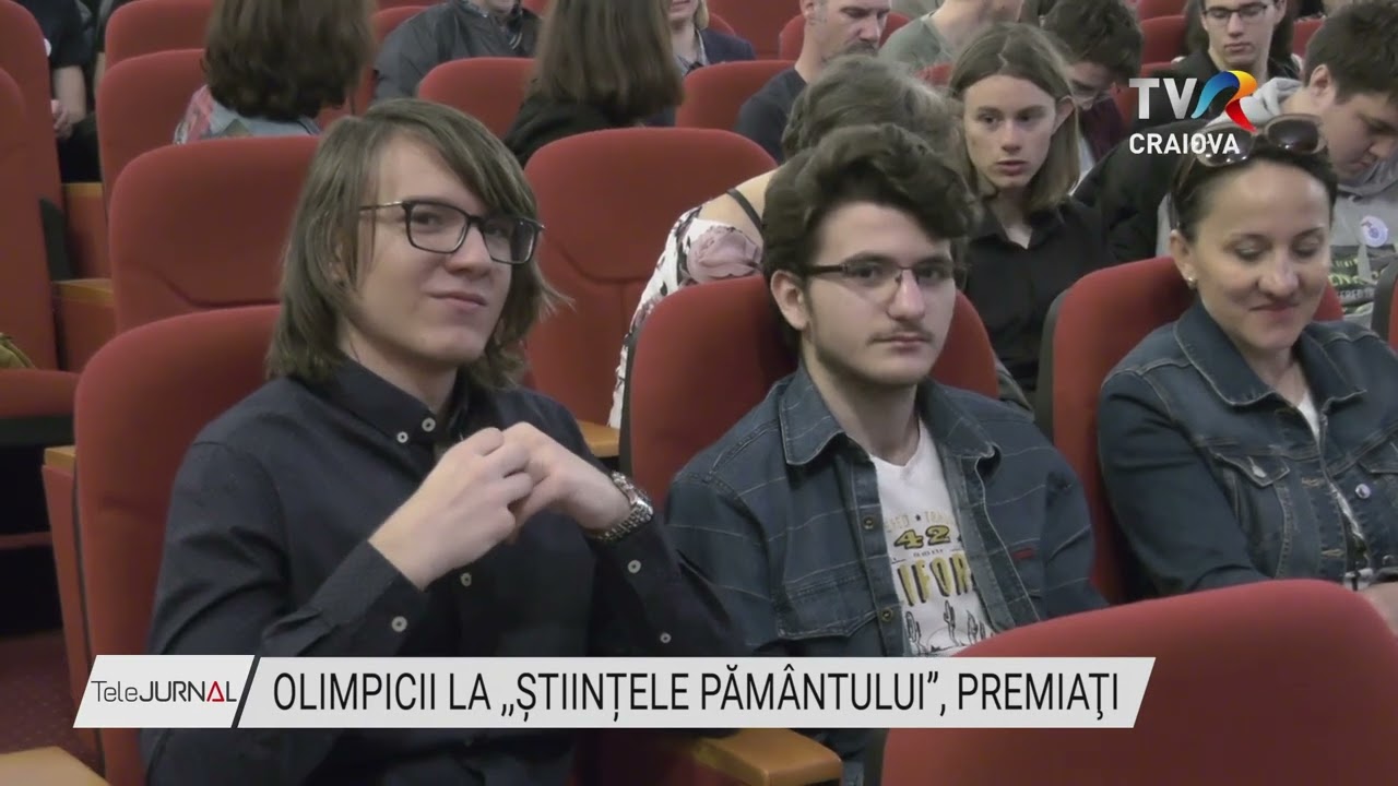 OLIMPICII LA ,,ȘTIINȚELE PĂMÂNTULUI”, PREMIAŢI - Stiri - TVR Craiova