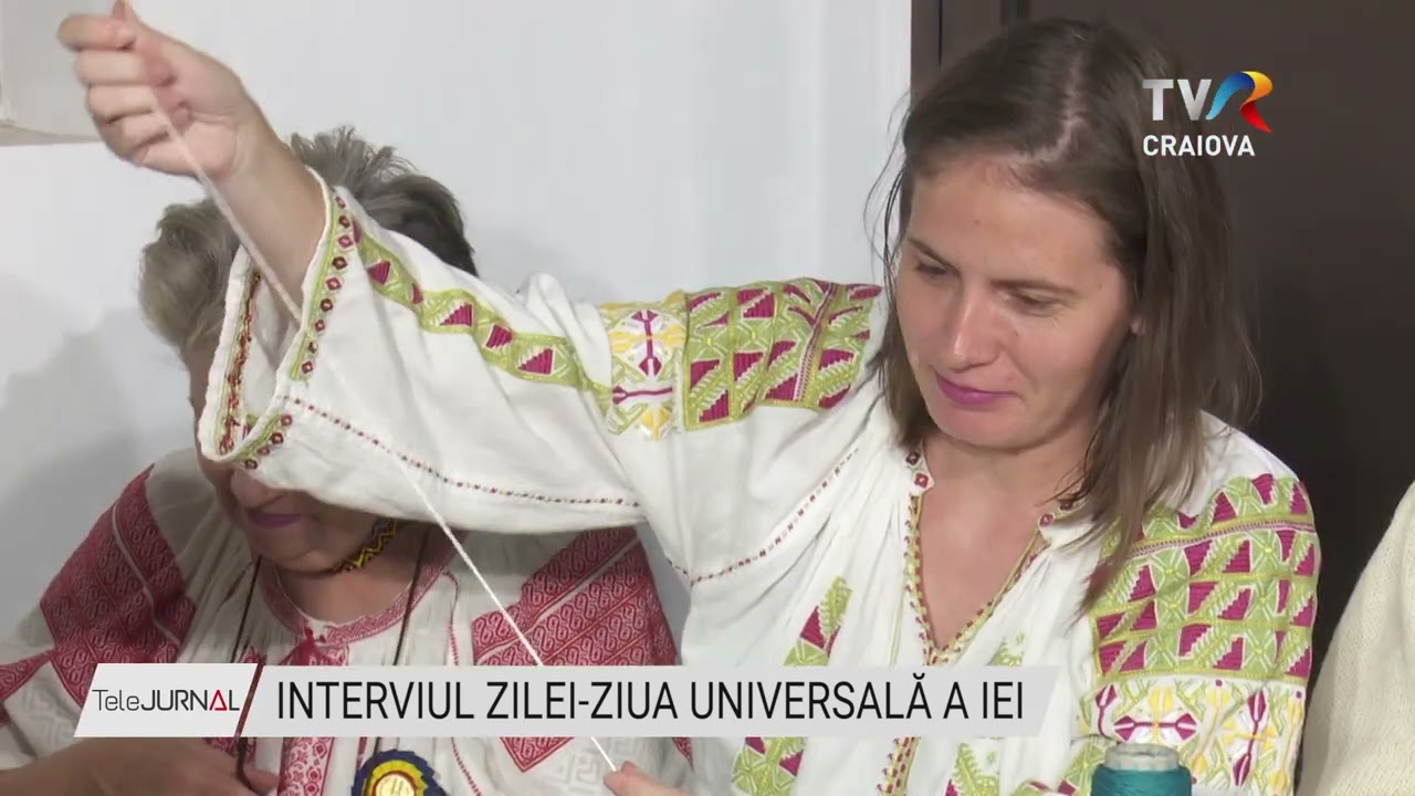 INTERVIUL ZILEI - ZIUA UNIVERSALĂ A IEI - Stiri - TVR Craiova
