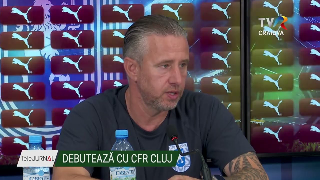 DEBUTEAZĂ CU CFR CLUJ - Stiri - TVR Craiova