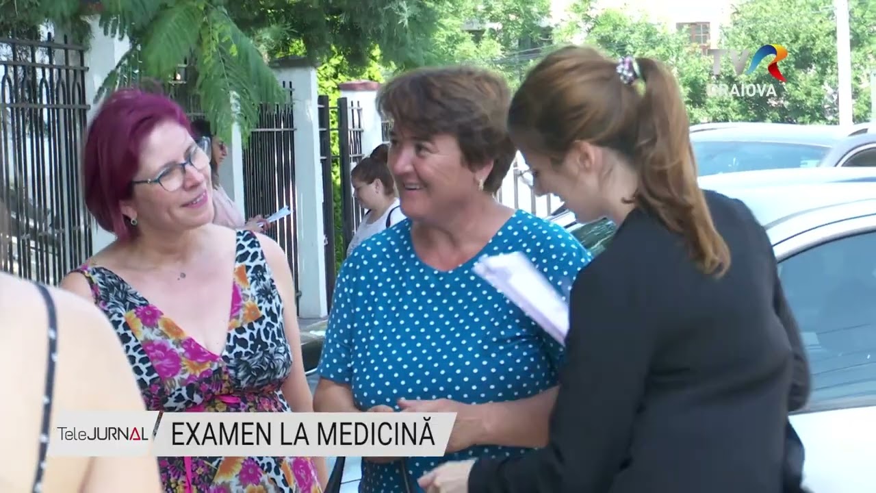 EXAMEN LA MEDICINĂ - Stiri - TVR Craiova