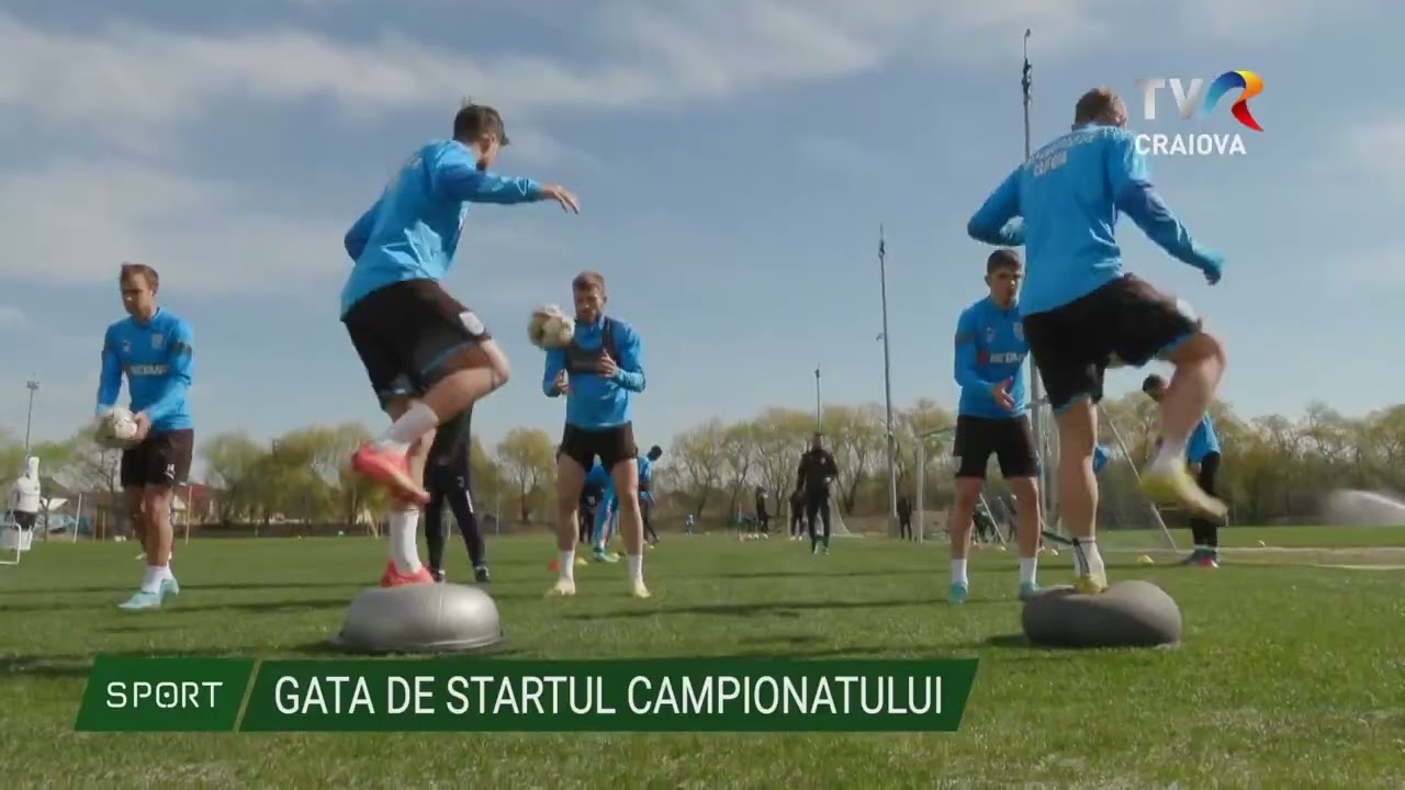 GATA DE STARTUL CAMPIONATULUI - Stiri - TVR Craiova