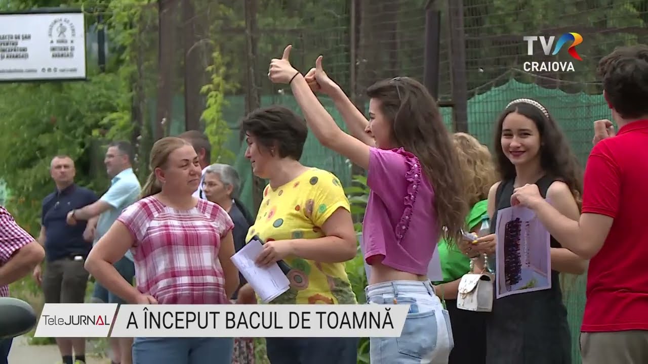 A ÎNCEPUT BACUL DE TOAMNĂ - Stiri - TVR Craiova