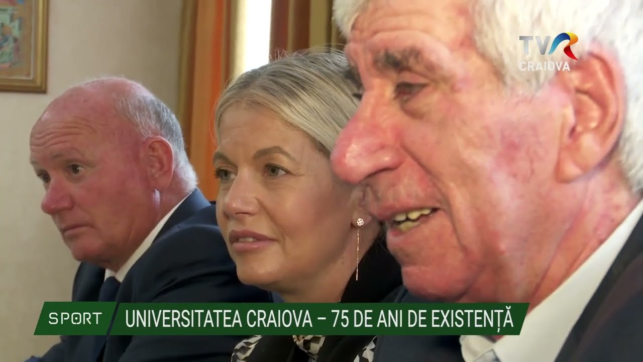UNIVERSITATEA CRAIOVA – 75 DE ANI DE EXISTENȚĂ - Stiri - TVR Craiova