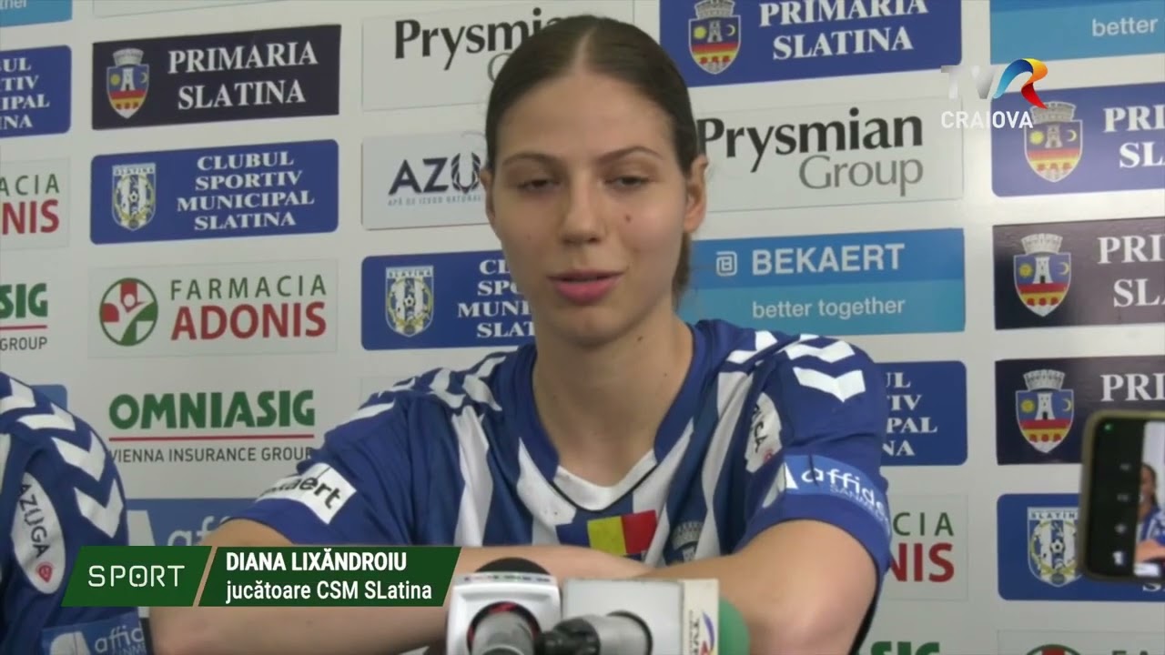 CSM SLATINA, O NOUĂ VICTORIE LA SCOR - Stiri - TVR Craiova