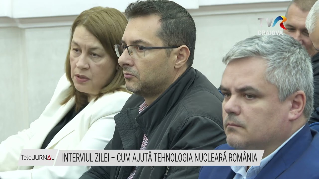 INTERVIUL ZILEI – CUM AJUTĂ TEHNOLOGIA NUCLEARĂ ROMÂNIA - Stiri - TVR Craiova