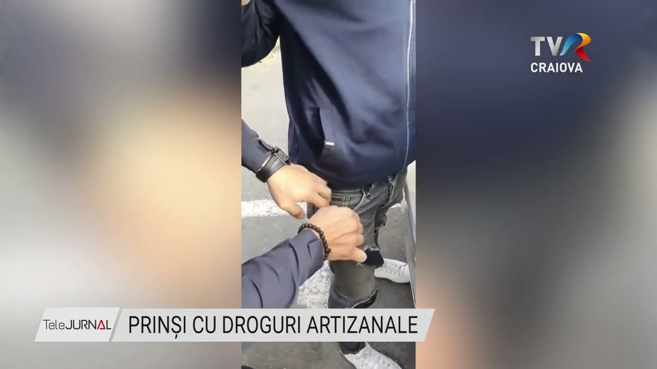 PRINȘI CU DROGURI ARTIZANALE - Stiri - TVR Craiova