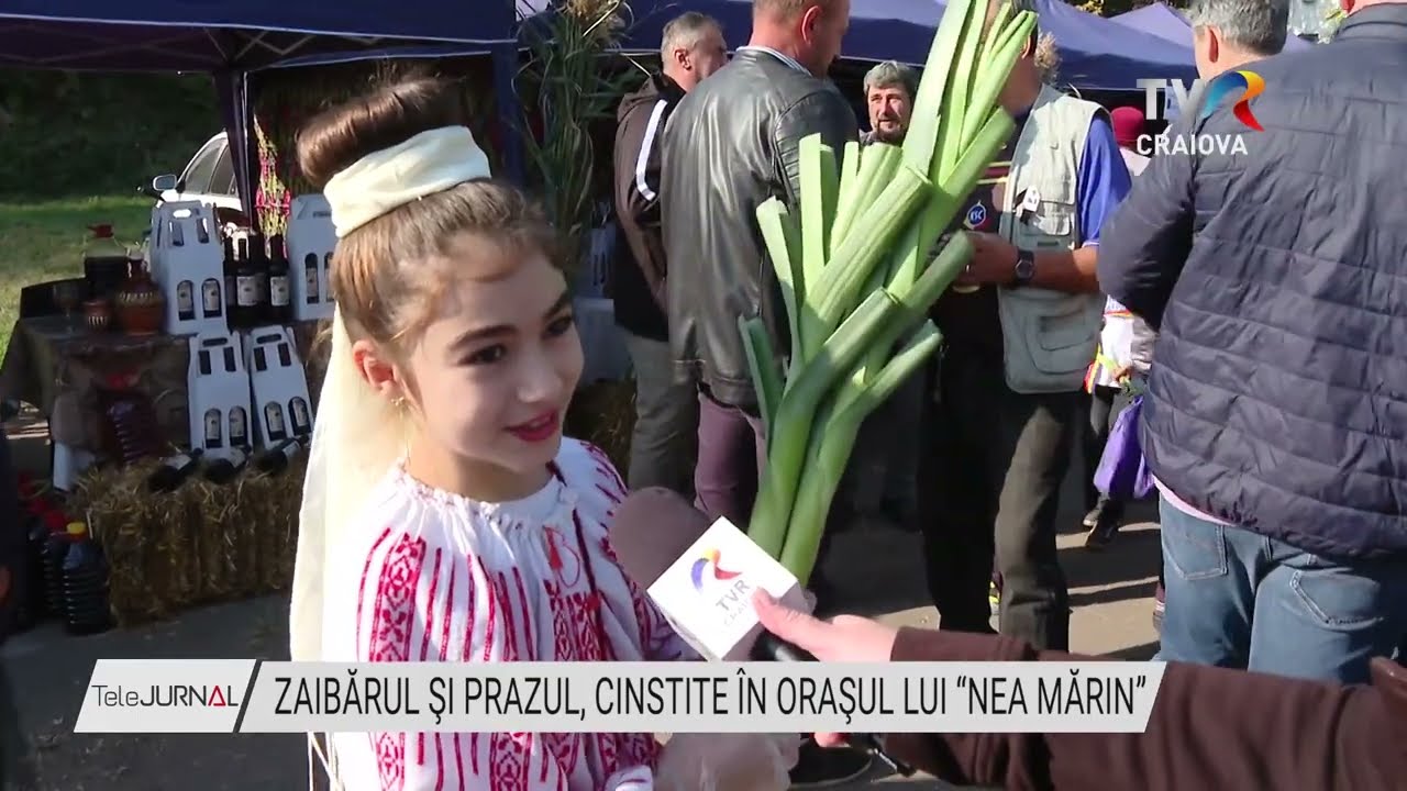 ZAIBĂRUL ŞI PRAZUL, CINSTITE ÎN ORAŞUL LUI “NEA MĂRIN” - Stiri - TVR ...
