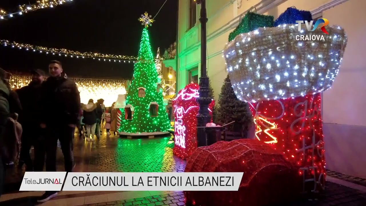 CRĂCIUNUL LA ETNICII ALBANEZI - Stiri - TVR Craiova