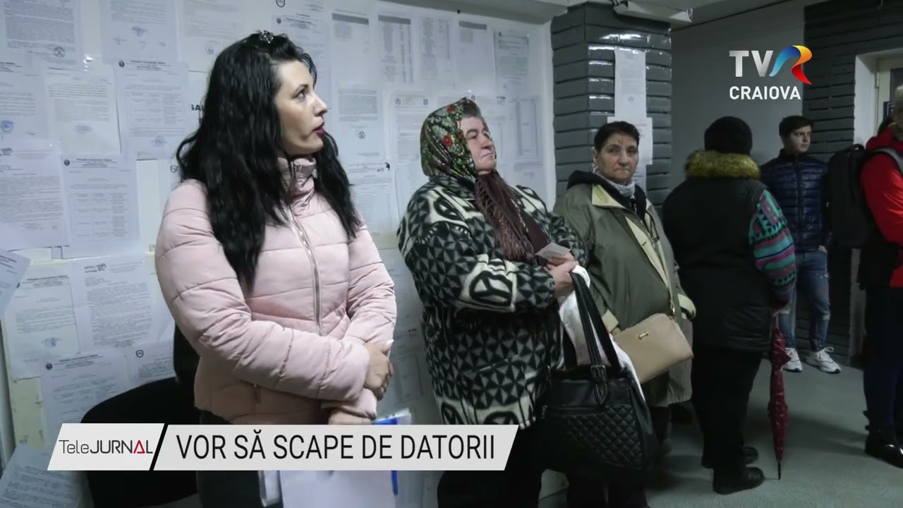 VOR SĂ SCAPE DE DATORII - Stiri - TVR Craiova