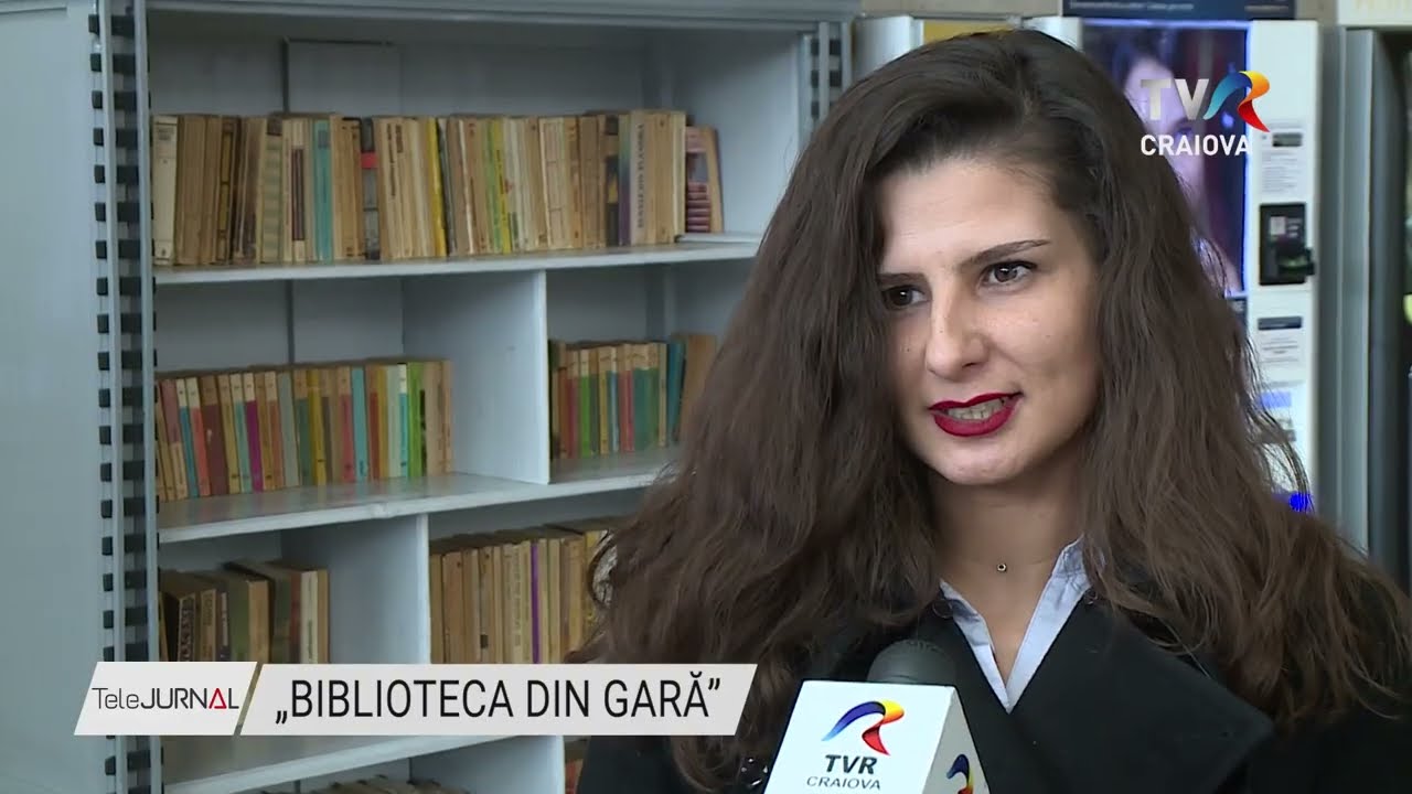 „BIBLIOTECA DIN GARĂ” - Stiri - TVR Craiova