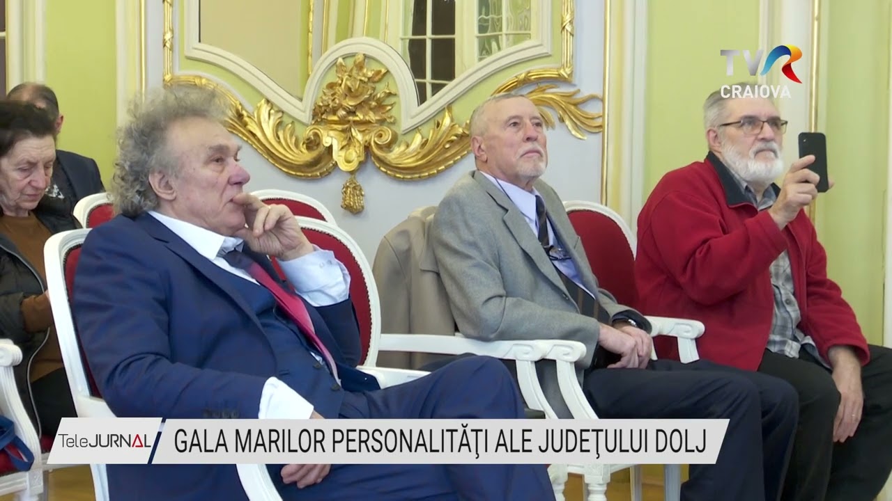 GALA MARILOR PERSONALITĂŢI ALE JUDEŢULUI DOLJ - Stiri - TVR Craiova