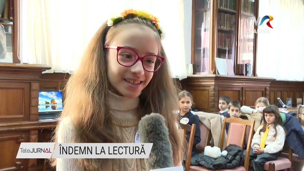 ÎNDEMN LA LECTURĂ - Stiri - TVR Craiova