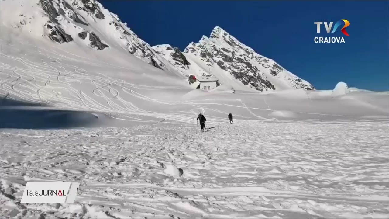 PERICOL DE AVALANȘĂ ÎN ZONA MONTANĂ - Stiri - TVR Craiova
